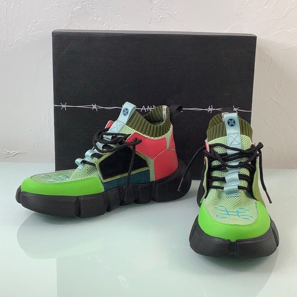 Hip And Bone The Block Shoe Military Multicolo Mid He… - Gem
